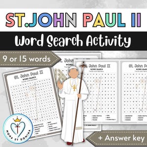 St Pope John Paul II Karol Wotjyla Catholic Saint October Feast Day ...