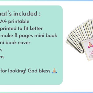 Digital Download Catholic Prayers Pocket Mini Book Activity Cut and ...