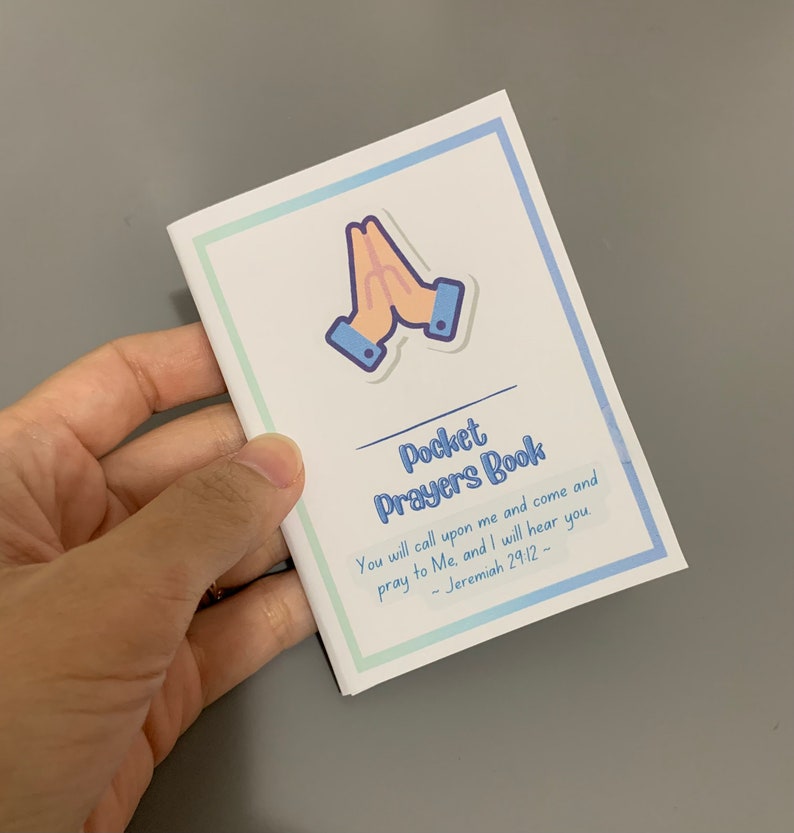 Digital Download Catholic Prayers Pocket Mini Book Activity Cut and ...