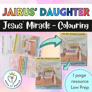 Jairus Daughter Craft - Etsy