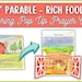 Parable of Jesus the Rich Fool Luke 12 Bible Lesson Craft Activity ...