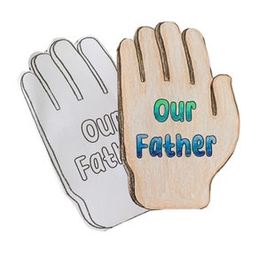 Digital Download Our Father the Lord’s Prayer Interactive Colouring ...
