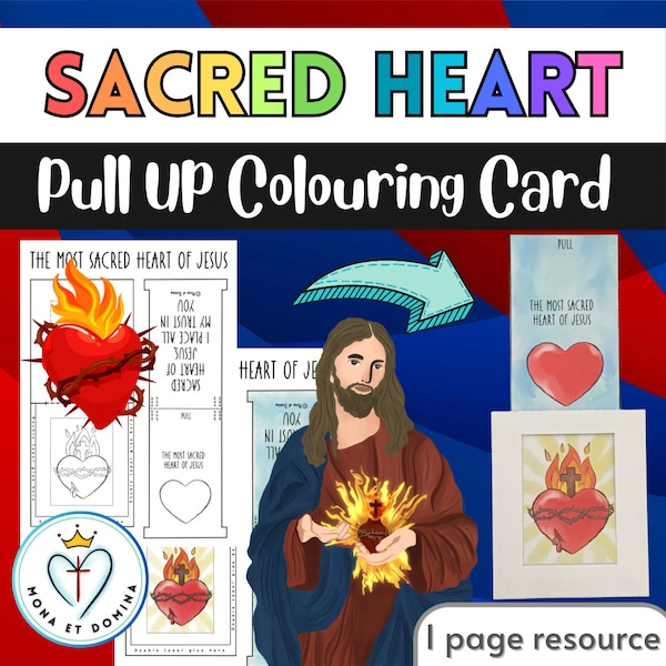 Sacred Heart of Jesus - Etsy