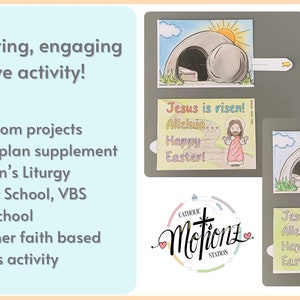 Digital Download Easter Sunday Jesus Resurrection Interactive Slider ...