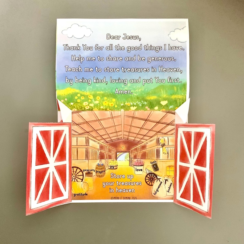 Parable of Jesus the Rich Fool Luke 12 Bible Lesson Craft Activity ...