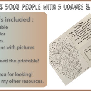Digital Download Jesus Miracle Feeding the 5000 5 Loaves 2 Fish ...