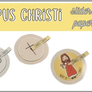 Digital Download Corpus Christi Body of Christ Slider Interactive Card ...