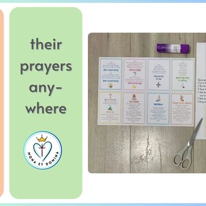 Digital Download Catholic Prayers Pocket Mini Book Activity Cut and ...