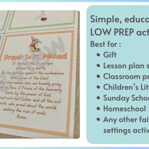 Digital Download Catholic Prayers Pocket Mini Book Activity Cut and ...