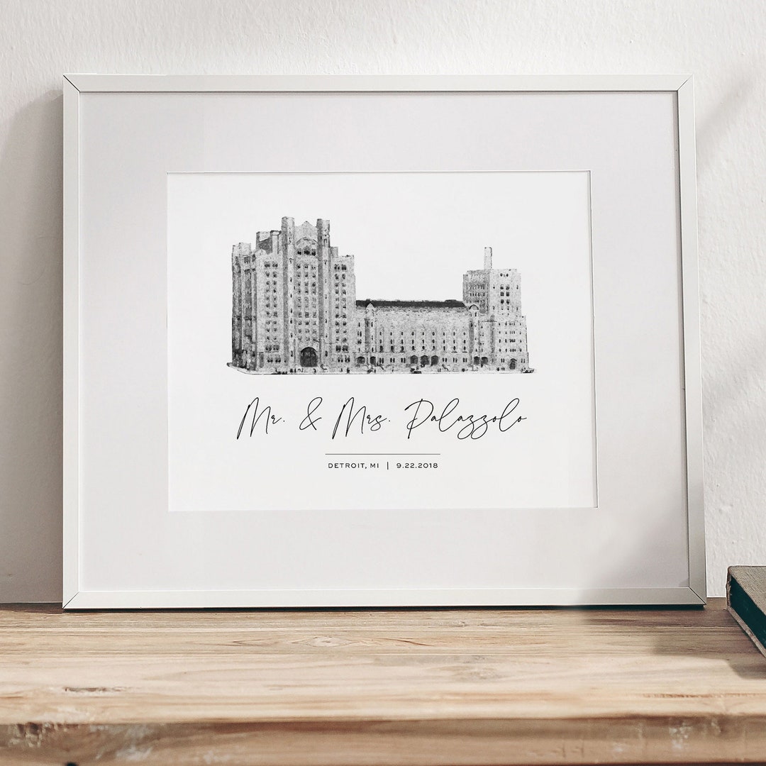 Personalized Wedding Print, Available as Digital or Physical, Custom ...