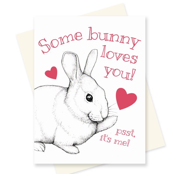 Bunny Pun Card - Etsy