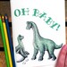 Congratulations Card Dinosaur - New Baby! - Baby Shower Card Dinosaur ...