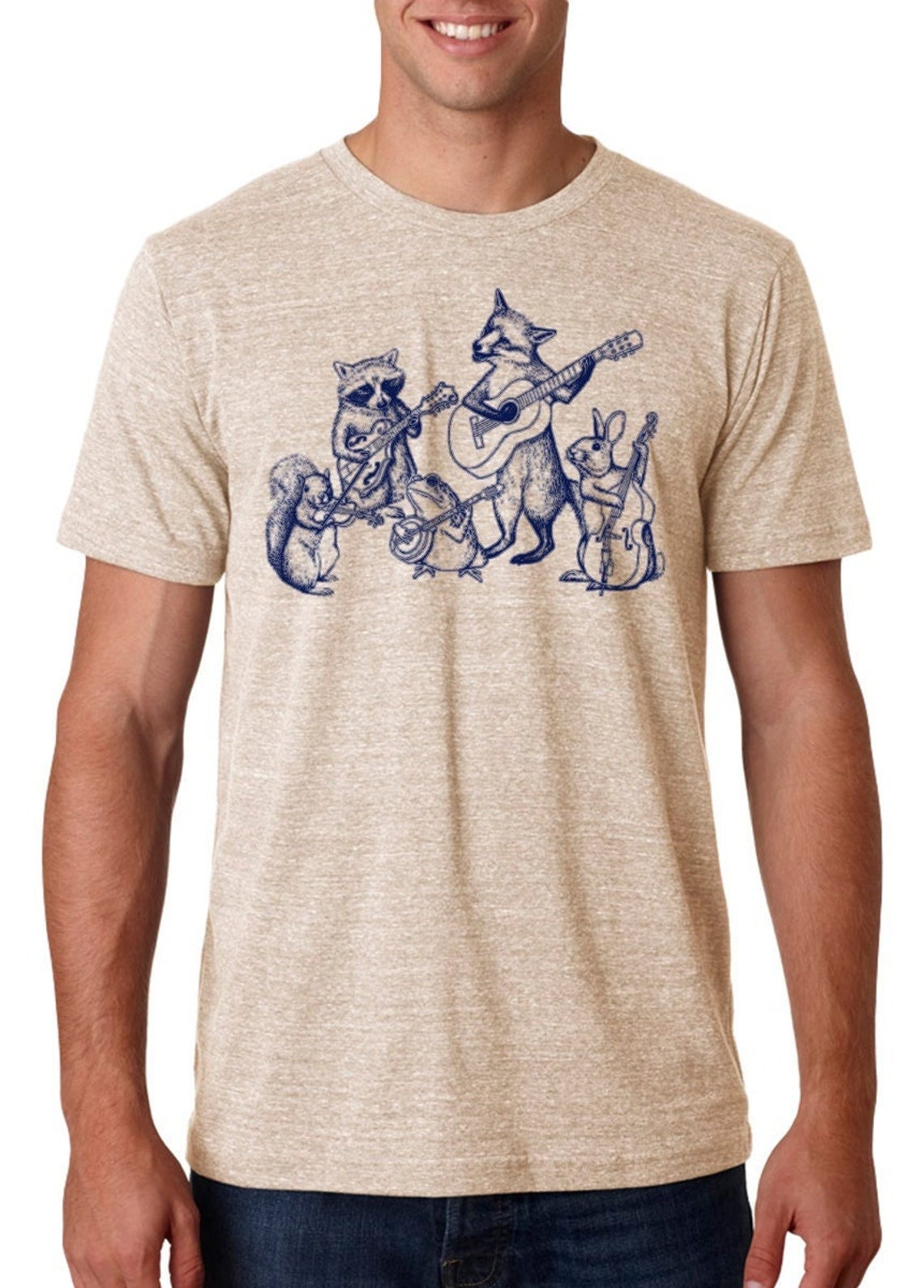 Unisex Bluegrass Animal Band T Shirt. Bluegrass Apparel. - Etsy