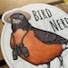 Bird Nerd Vinyl Sticker. Birding Bumper Sticker. Bird Lover Water ...