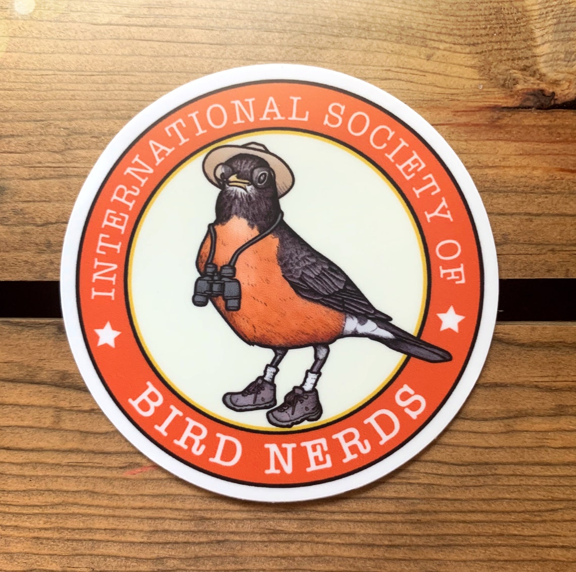 Bird Nerd Vinyl Sticker. Birding Bumper Sticker. Bird Lover - Etsy