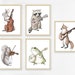 Bluegrass Animal Band Art Print Bluegrass Art Animal Art Music Art Cute ...