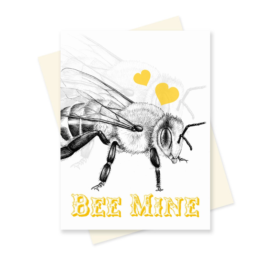 Bee Valentine. Science Valentines Day Card. Boyfriend, Husband ...