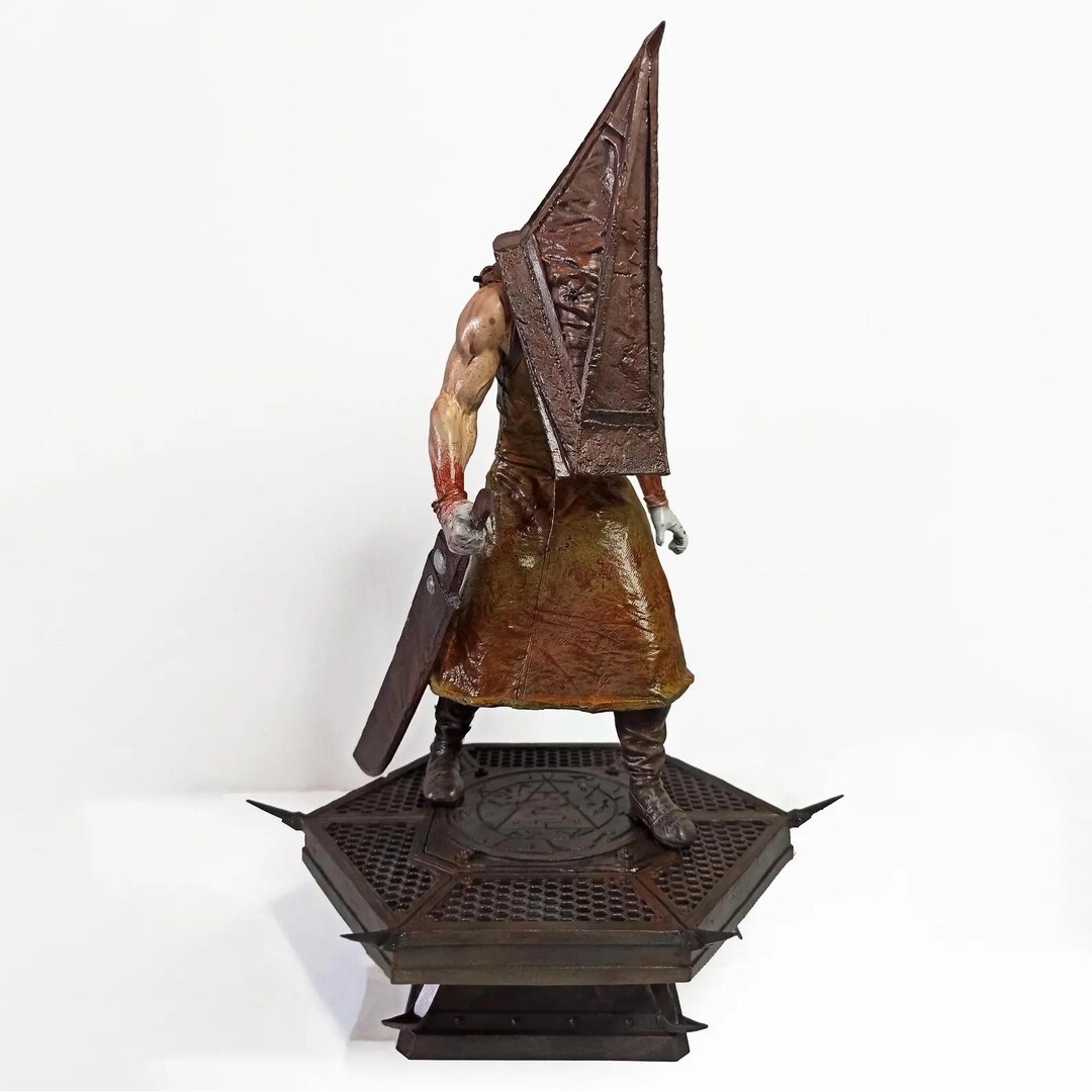 Silent Hill Pyramid Head Statue Horror Hand Painted High Quality Art ...