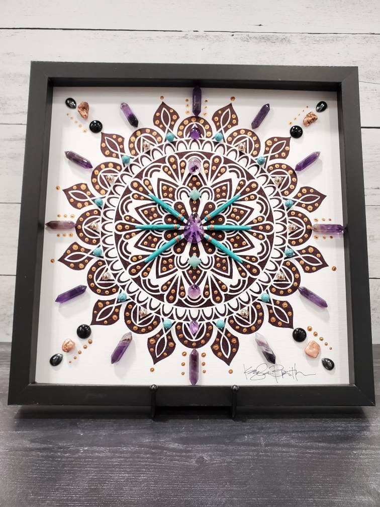 Mandala Crystal Grid harmony - Etsy
