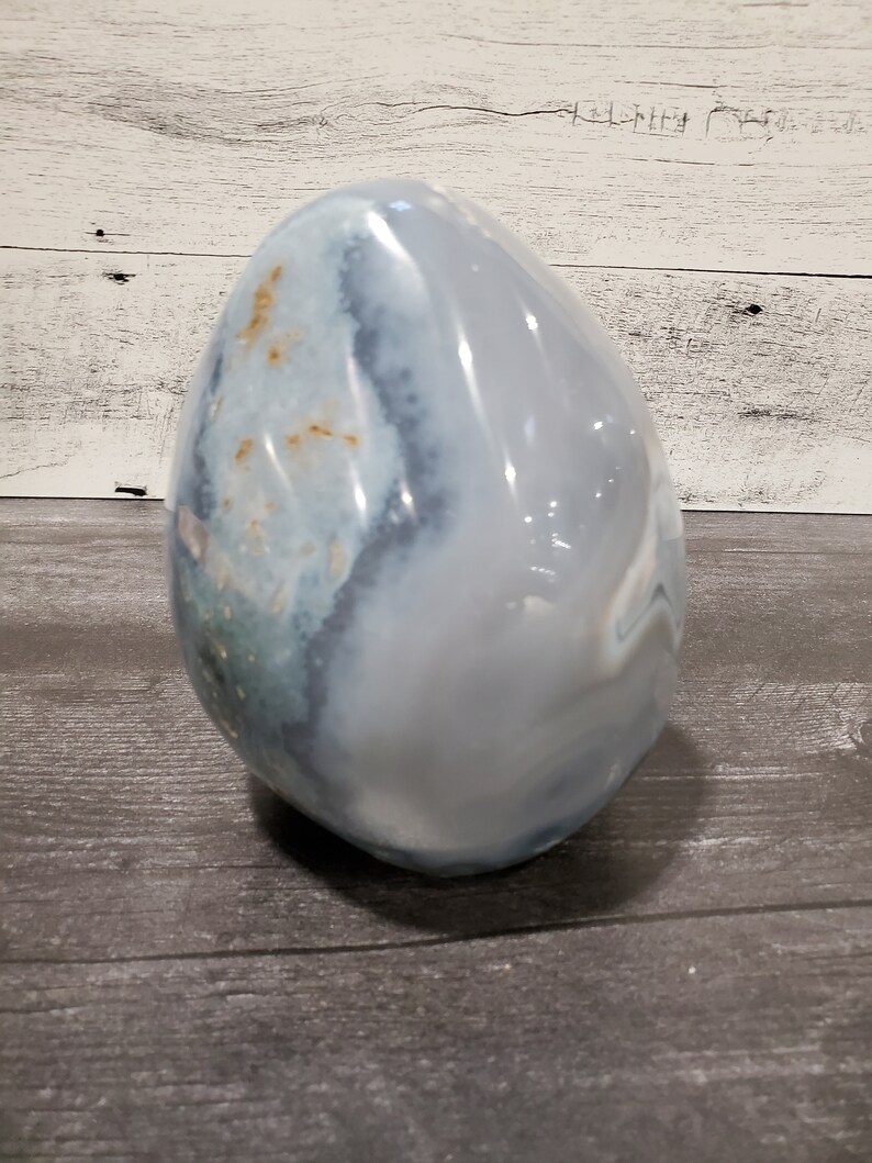 Banded Agate Quartz Druzy Geode Egg - Etsy