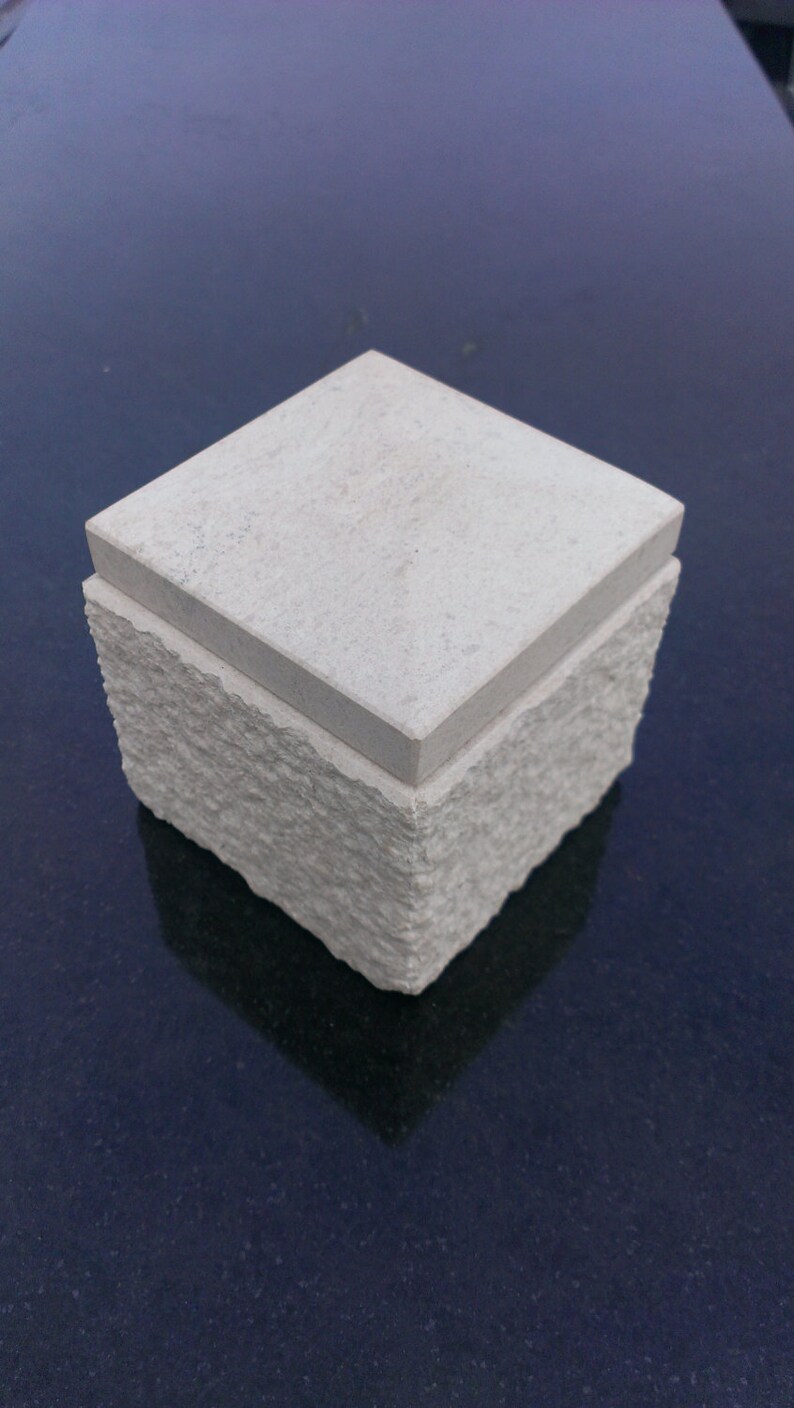 Small Jewellery Box Made Entirely From Limestone for One - Etsy