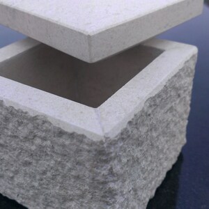 Small Jewellery Box Made Entirely From Limestone for One Personal ...