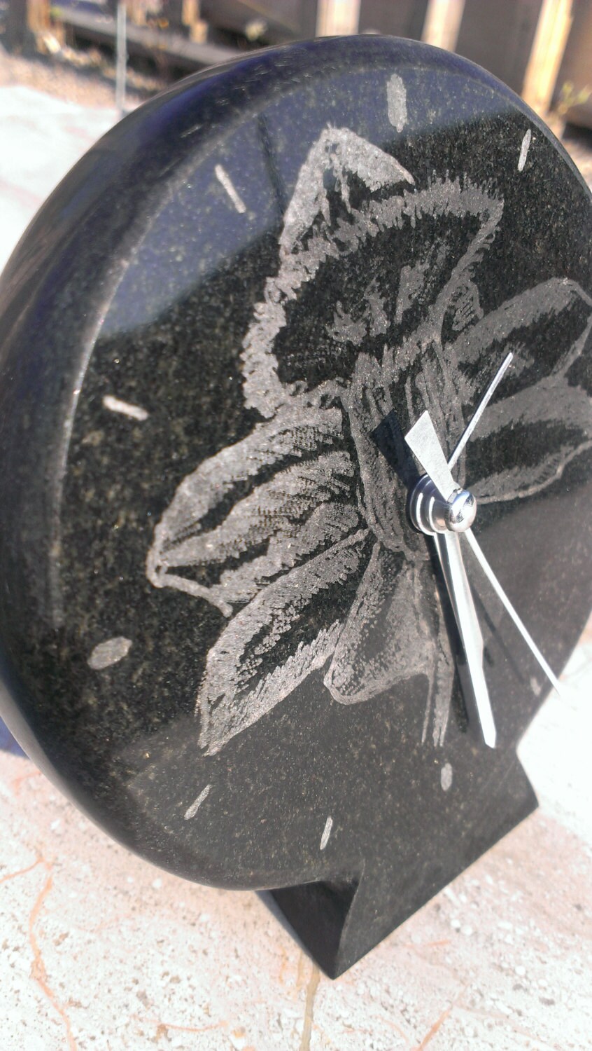 Stone Handmade Alarm Clock - Etsy