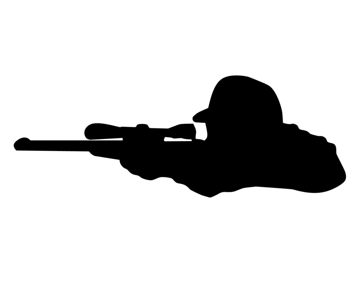 Hunting Vinyl Sticker Rifle Deer Hunter Decal Gun Sticker - Etsy