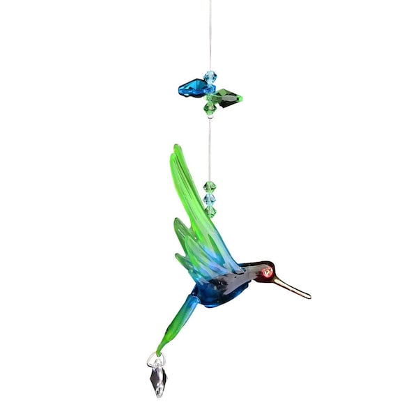 Hummingbird Crystal - Etsy