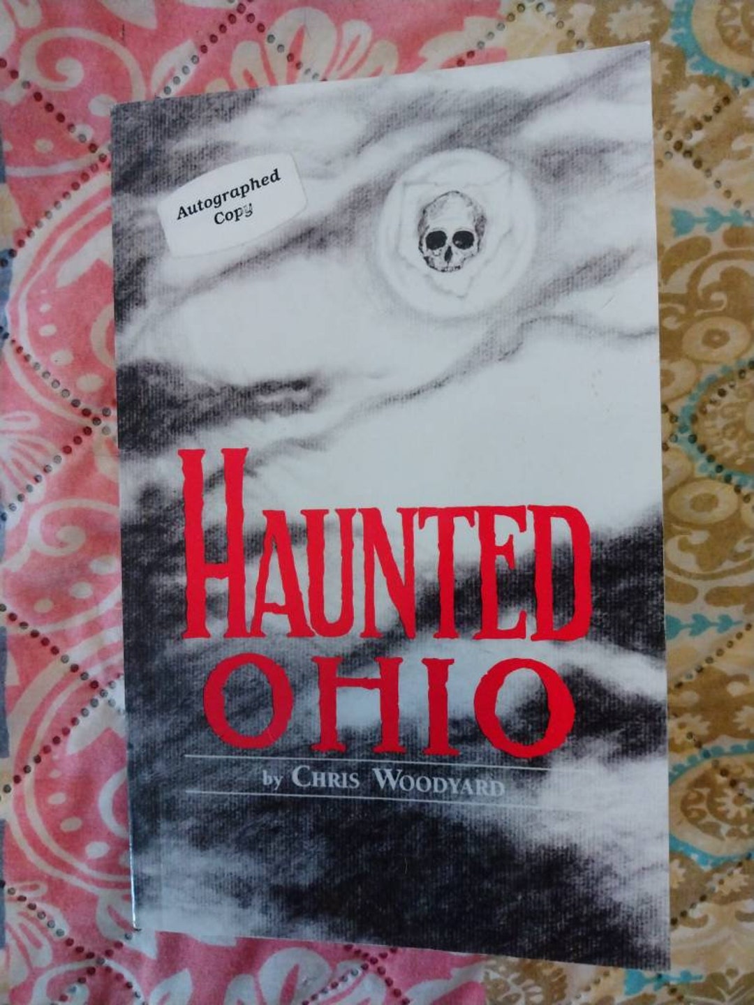1991 Autographed Book Haunted Ohio by Chris Woodyard History - Etsy