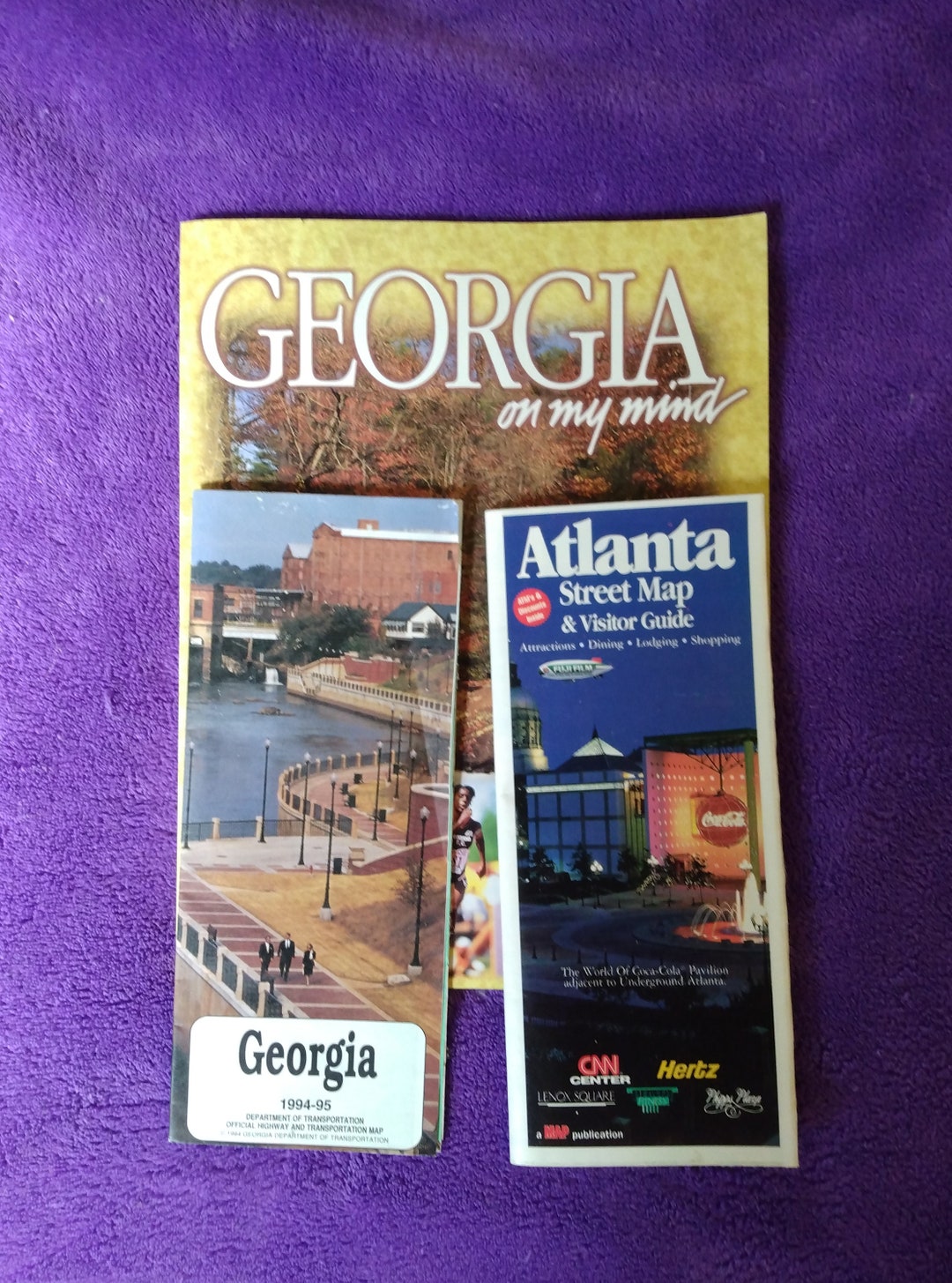 Georgia Bundle Maps and Tourism Booklet - Etsy