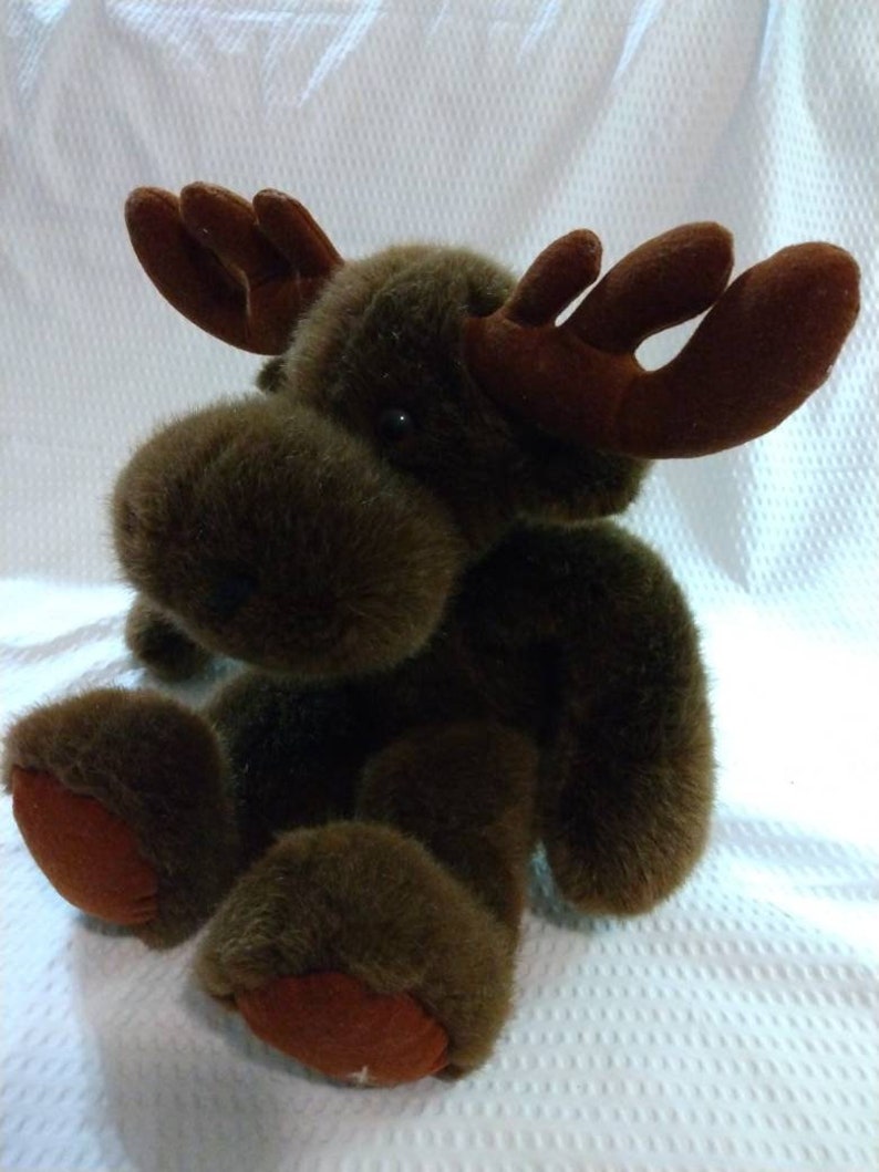 18 Plush Moose Vintage Stuffed Animal - Etsy