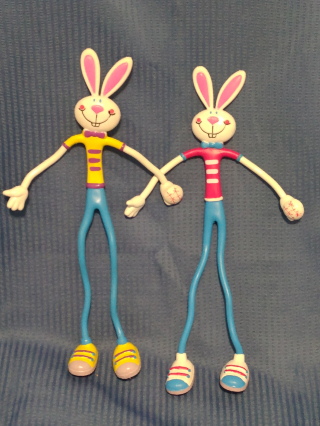 Gumby Style Bunny Posable Tall Rabbit - Etsy