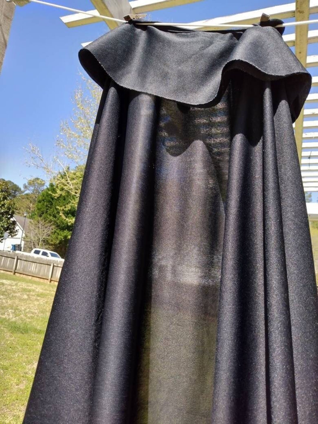 Black Cape Costume or Daily Fashion - Etsy