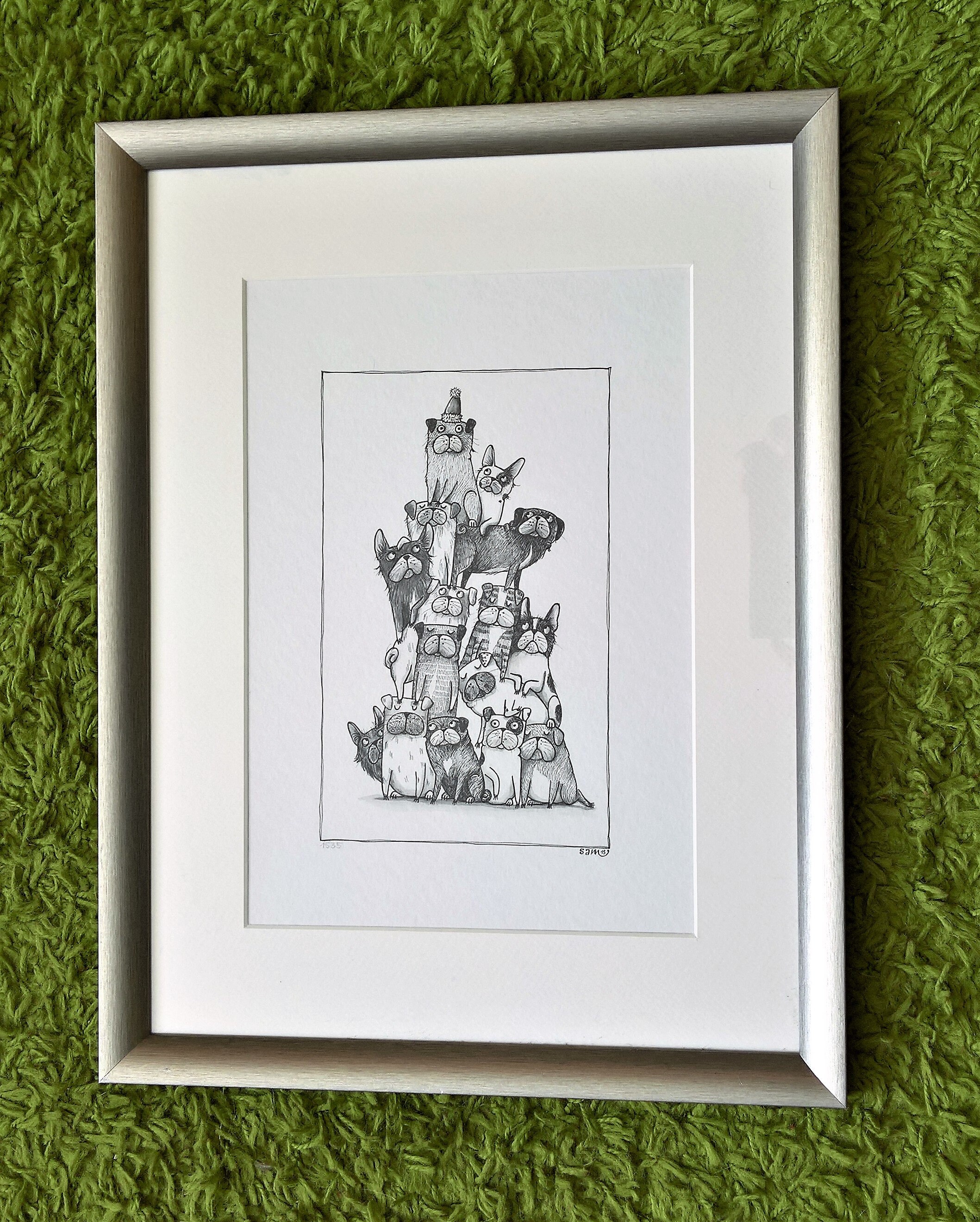 Bully Stack: Original Illustration Unique Little - Etsy