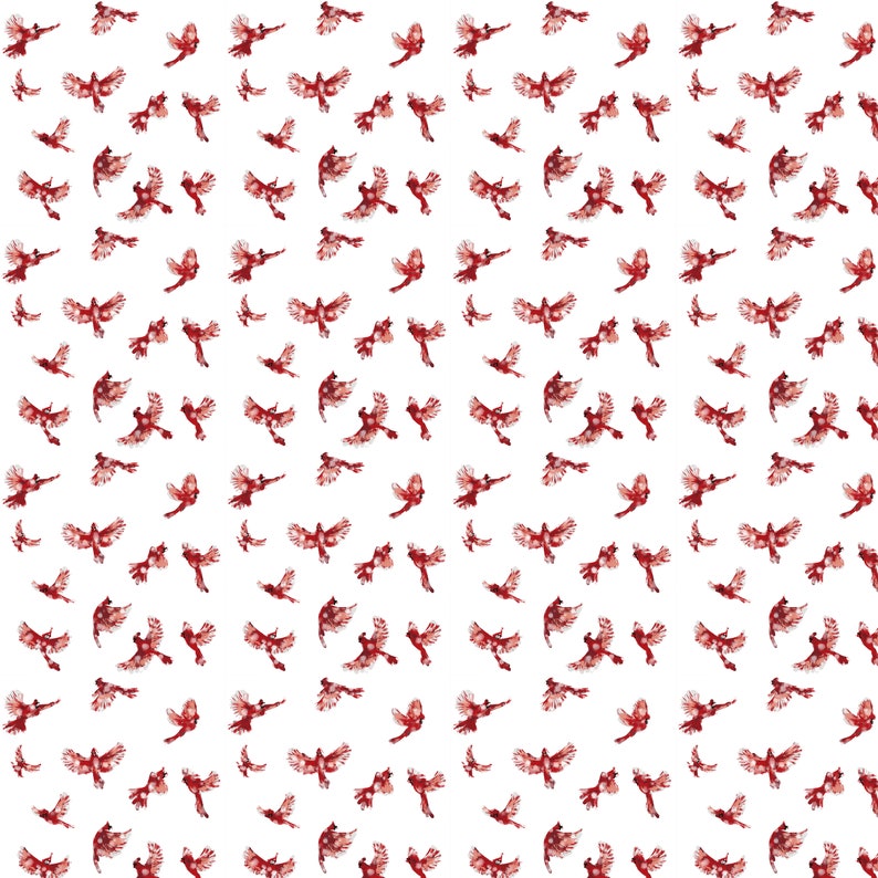 Winter Woodland Animal Print Digital Paper for Scrapbooking Christmas ...