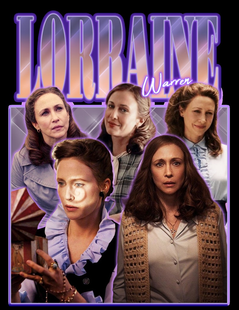The Conjuring | Horror | Lorraine Warren | Vera Farmiga | Tee T-shirt ...