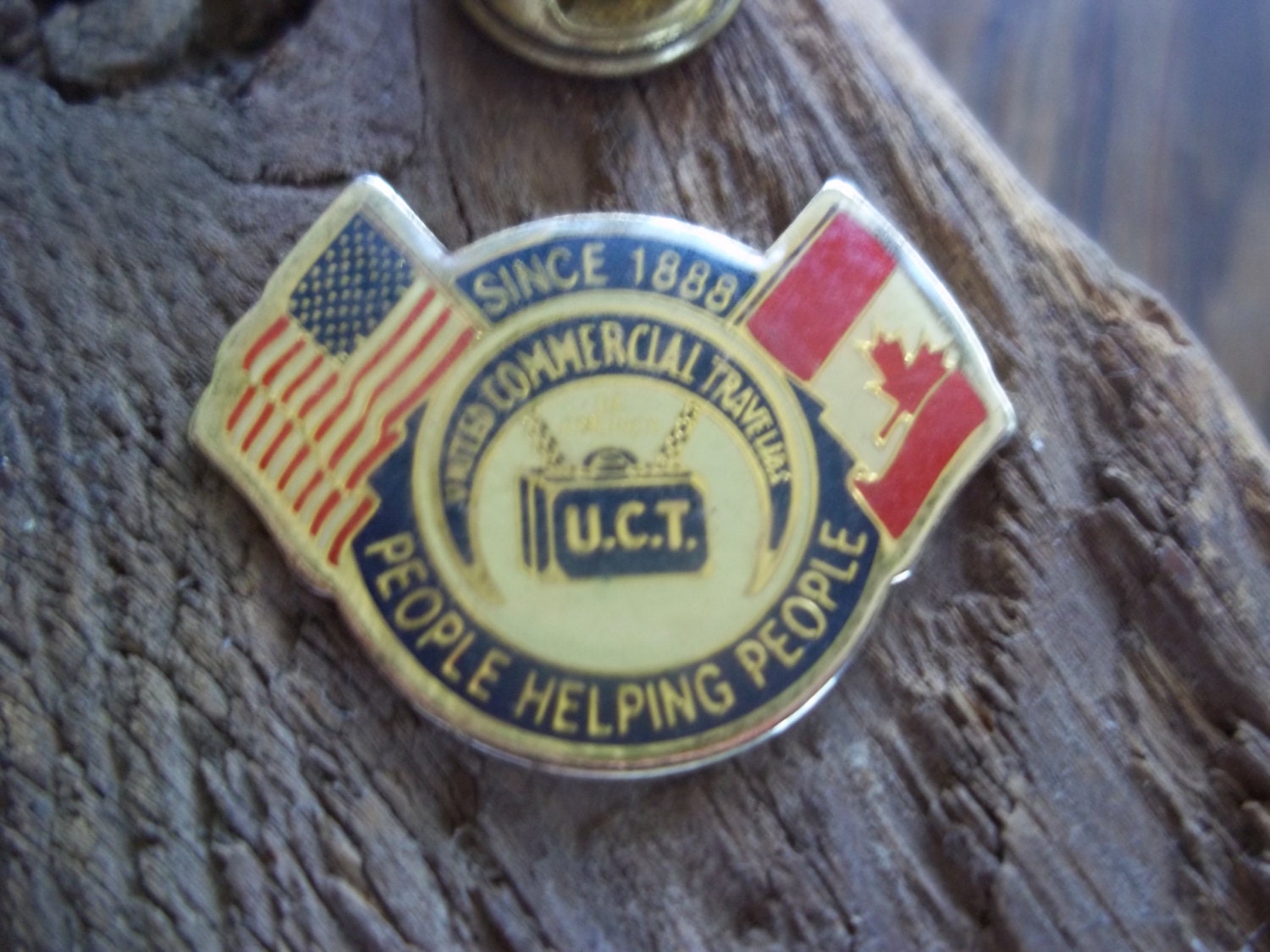 Lapel Pin, U.C.T., United Commercial Travelers, American & Canadian ...