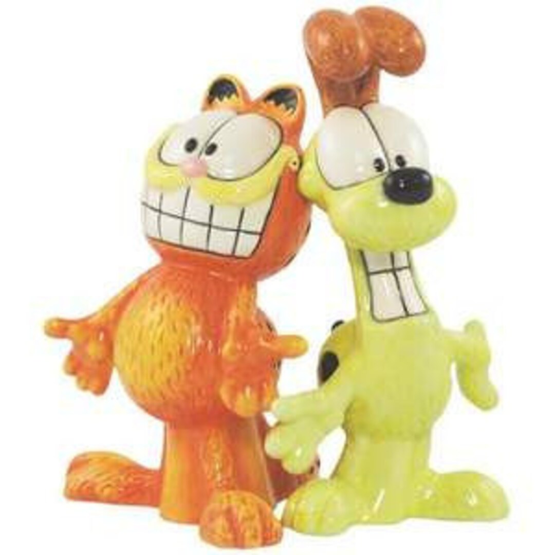 Odie & Garfield Magnetic Salt and Pepper Shakers NIB - Etsy