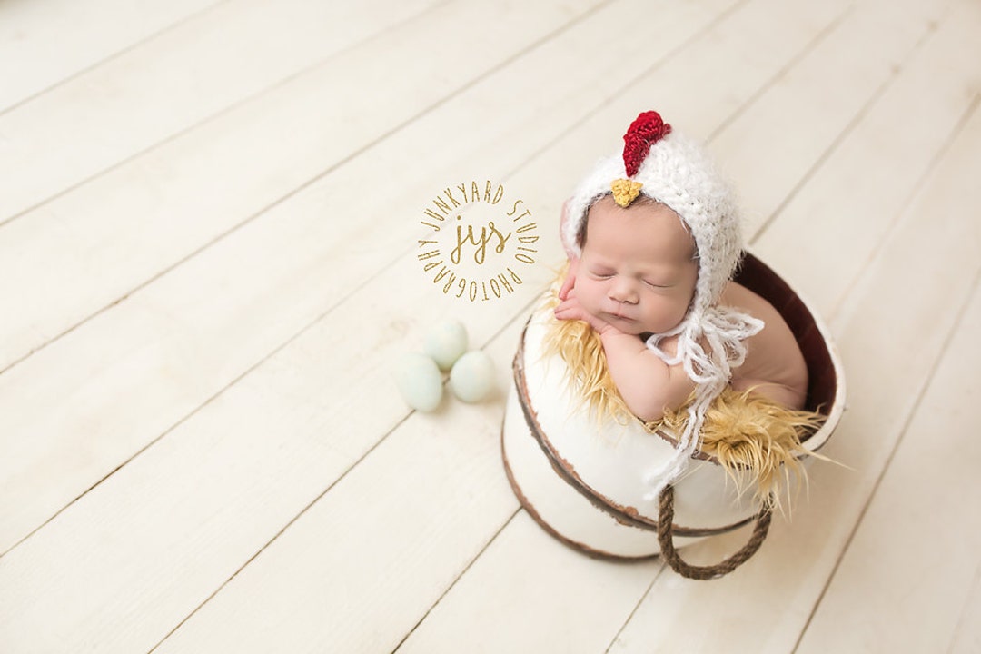 PDF Crochet Pattern Chicken Rooster Bonnet Hat, Newborn, 6-12 Months - Etsy