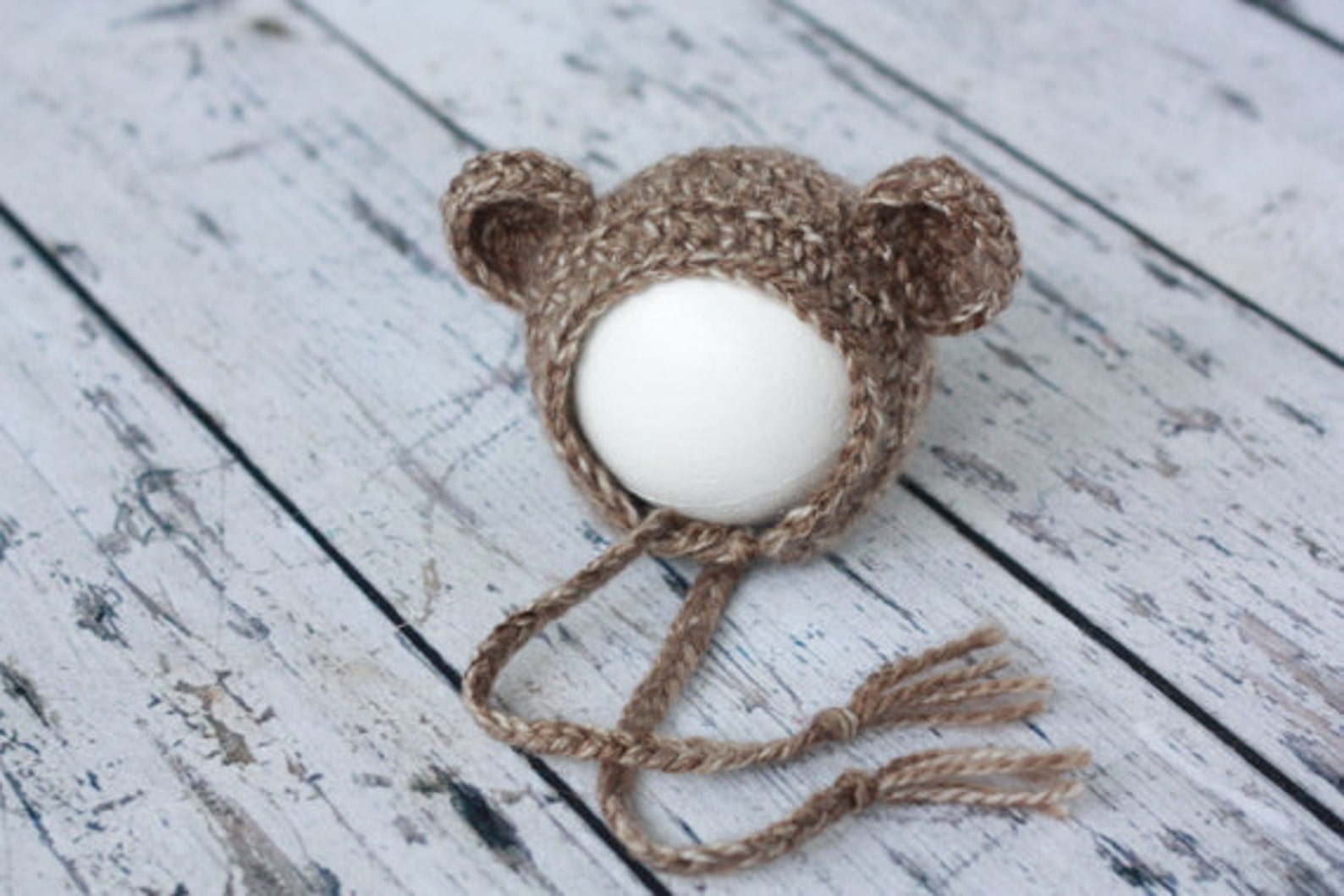 PDF Crochet Pattern Newborn Little Bear Bonnet - Etsy