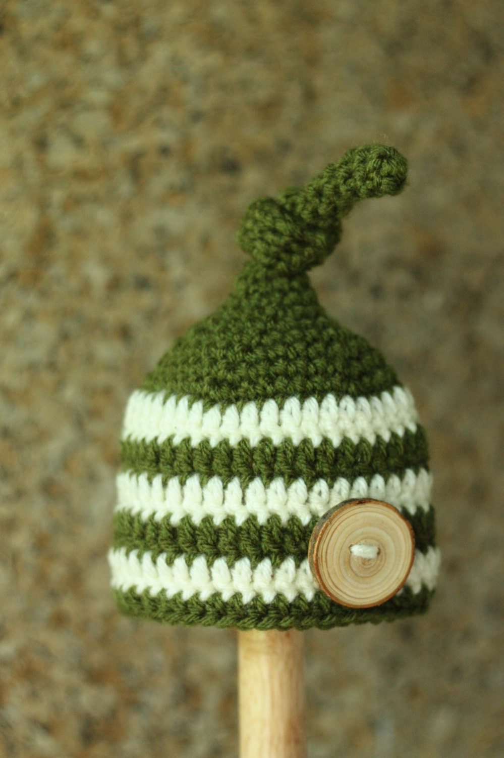 PDF Crochet Knotted Top Hat Pattern Newborn | Etsy