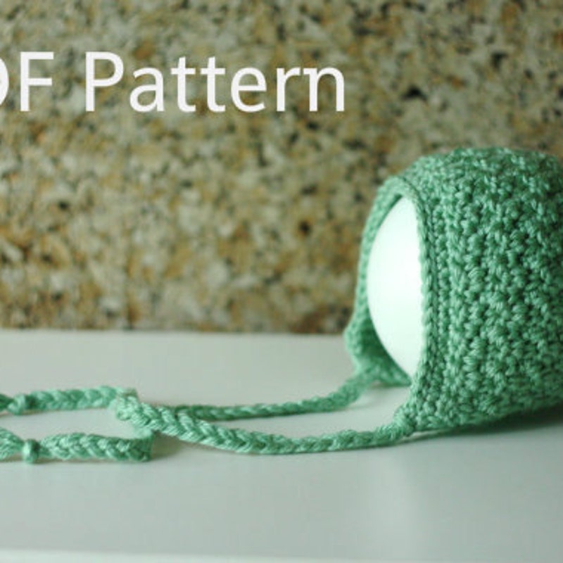 Crochet Bonnet Prop - Etsy