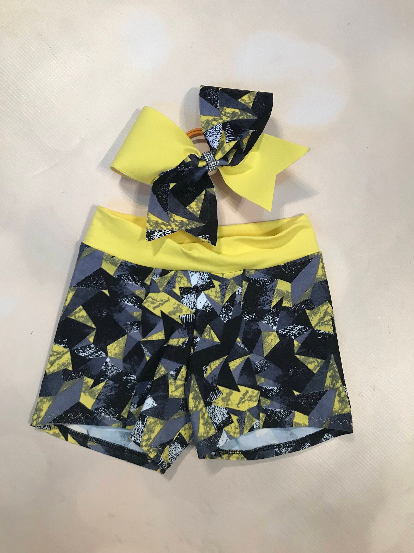 The "tops" Crop Top X Back Sports Bra, Spandex Shorts, and Optional ...