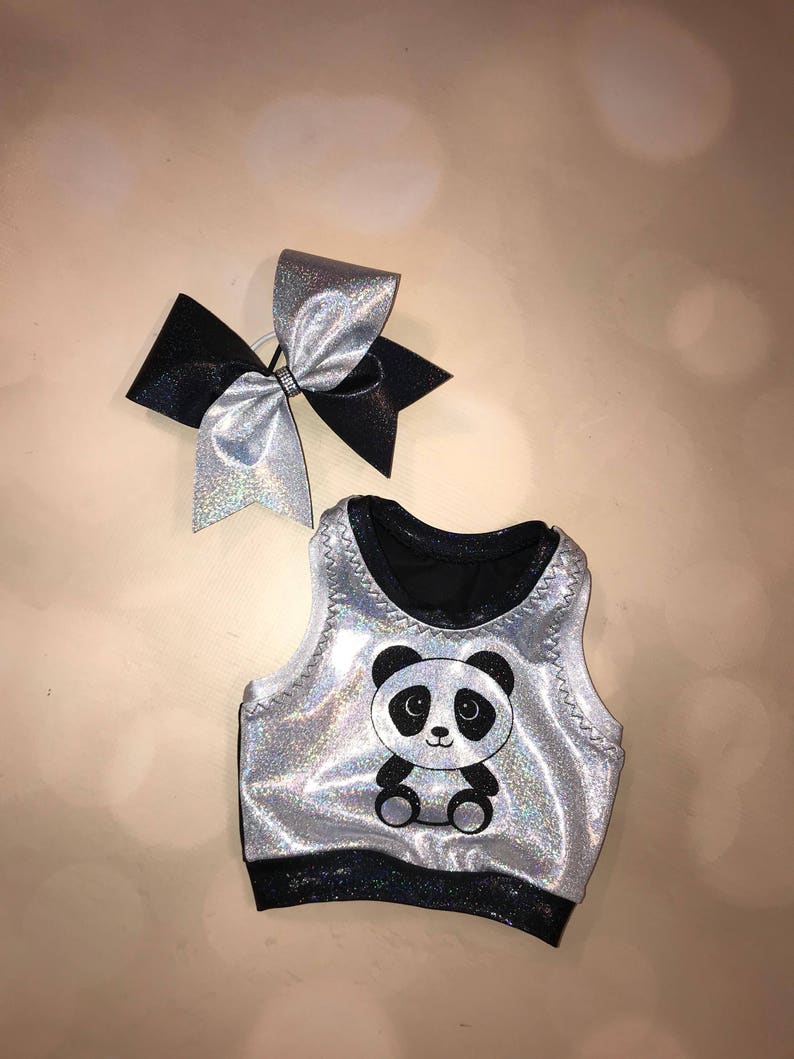 The yunzi Panda Racer Back Sport Bra Spandex - Etsy