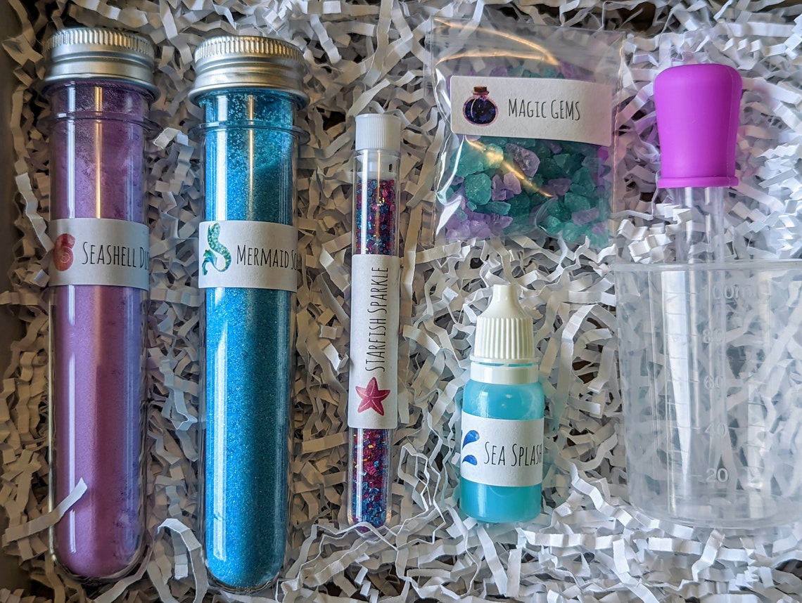 Mermaid Fizzy Potion Kit, STEM Kit, Science Kit, Educational Kit ...