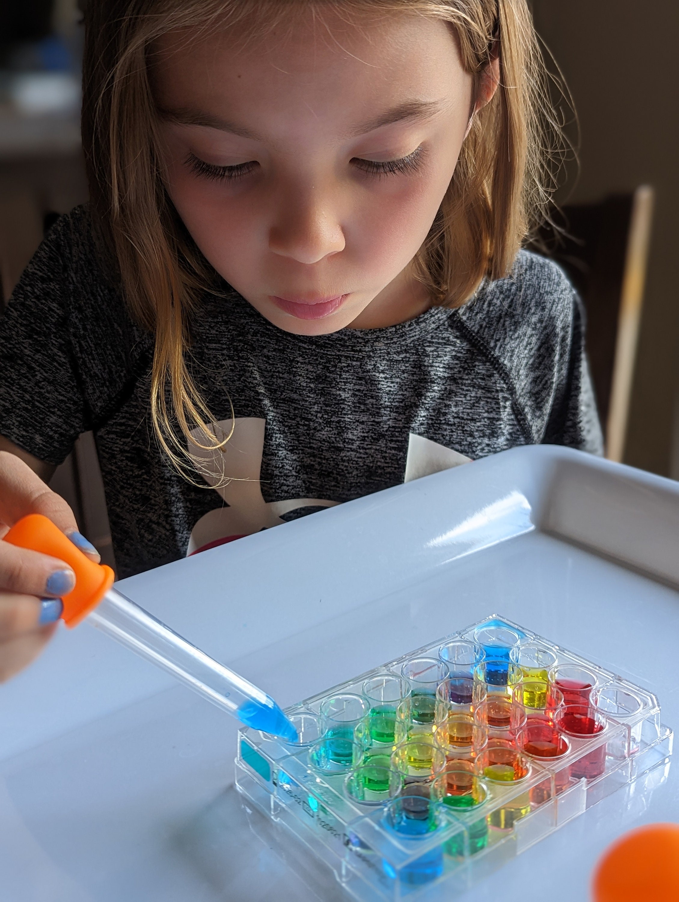 Color Mixing Kit, Preschool Activity, Toddler Kit, STEM Kit, Color ...