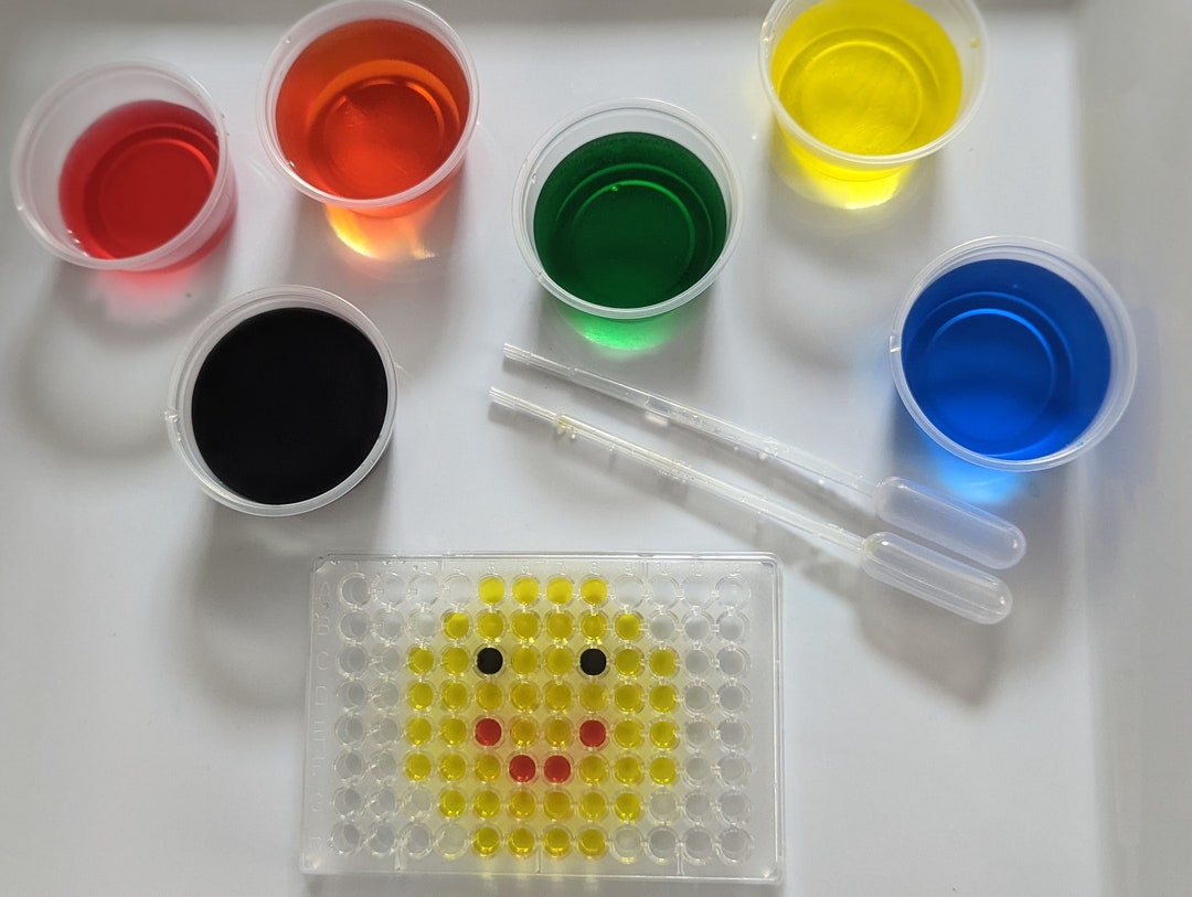 Pipette Art Kit, STEM Kit, Craft Activity, Art Kit for Kids, Creative ...