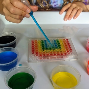 Pipette Art Kit, STEM Kit, Craft Activity, Art Kit for Kids, Creative ...