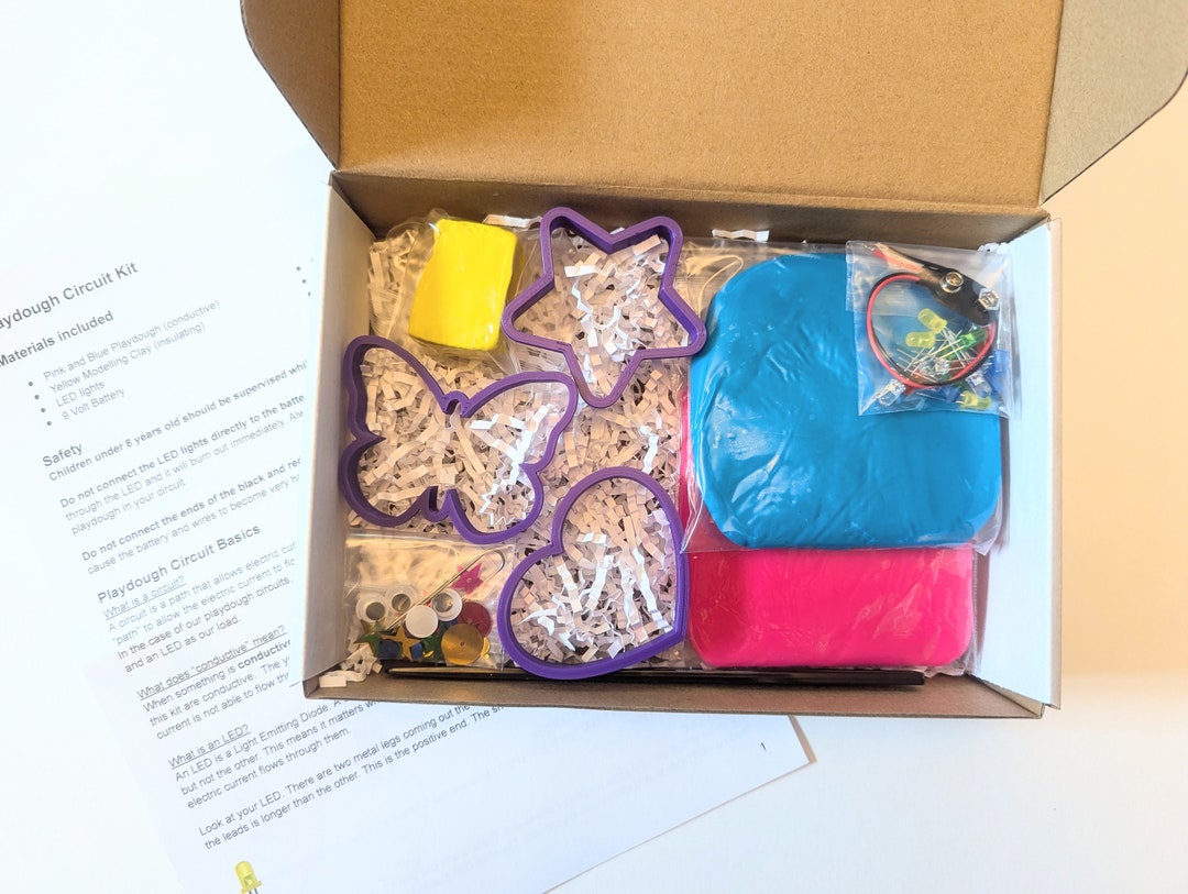 Playdough Circuit Kit – STEM Kit for Kids | Discover Electronics ...